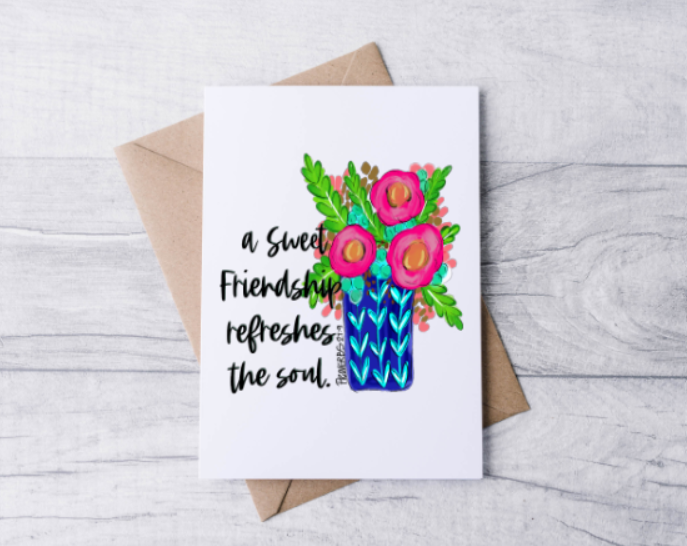 Friendship Note Cards (Set of 12) – Mississippi Mae