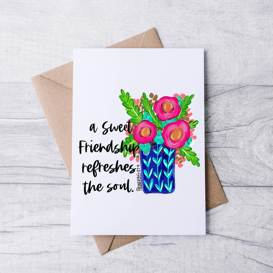Friendship Note Cards (Set of 12) – Mississippi Mae