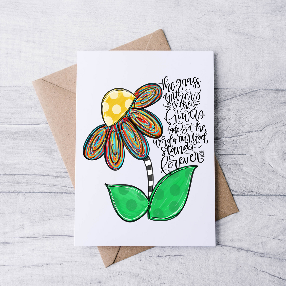 Word of God Stationery (Set of 12) – Mississippi Mae
