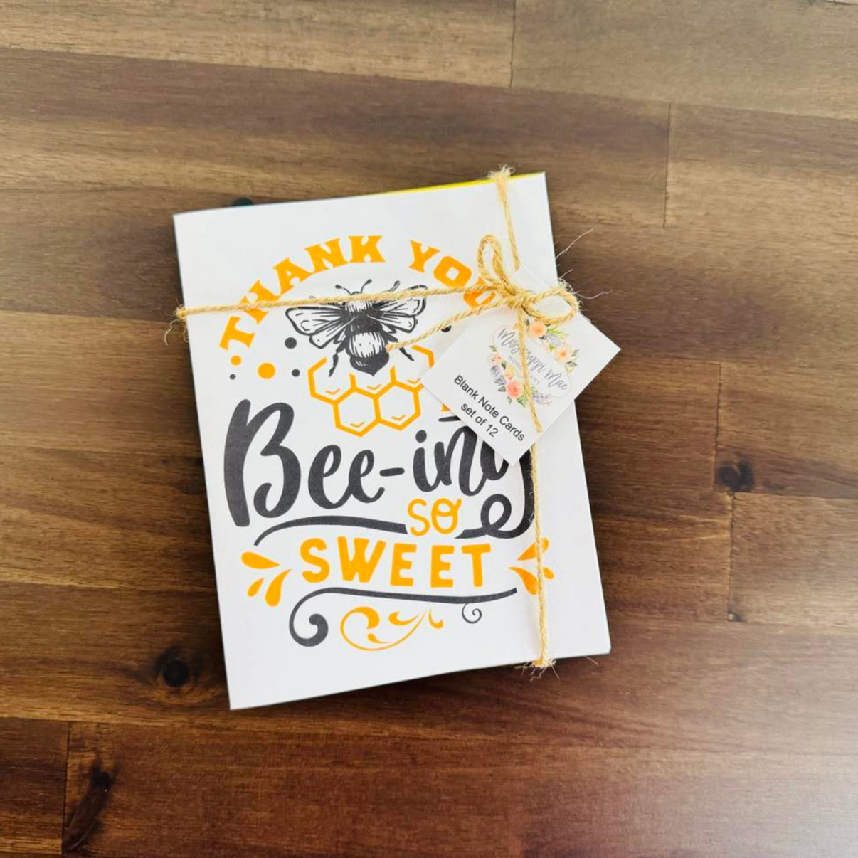 Bee Thank You Note Cards – Mississippi Mae