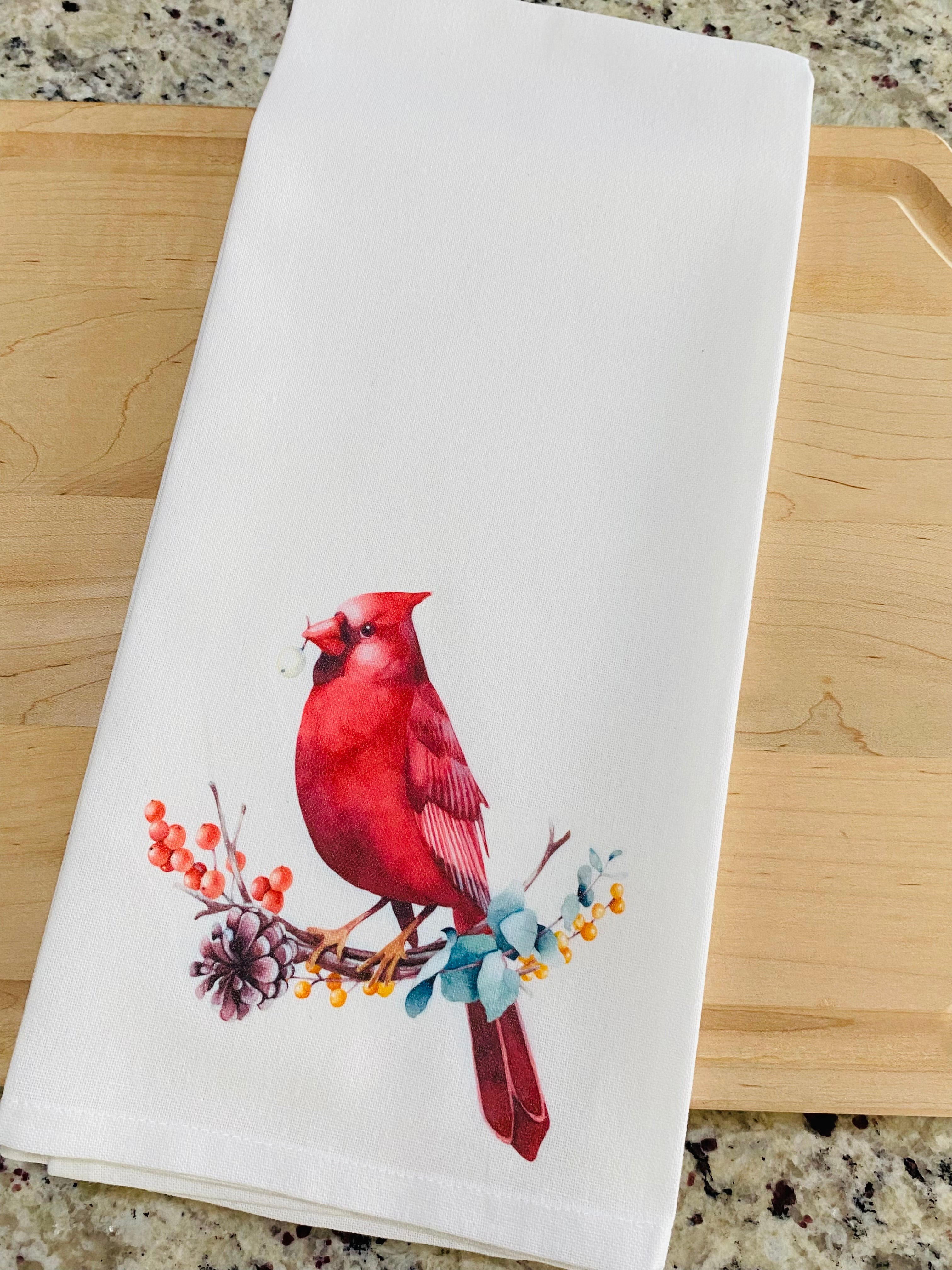 Cardinal Kitchen Towel – msmaemonograms